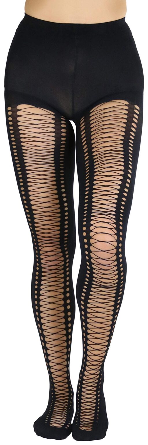 Women’s Distressed Gothic Zombie Tights Leggings by ToBeInStyle ...